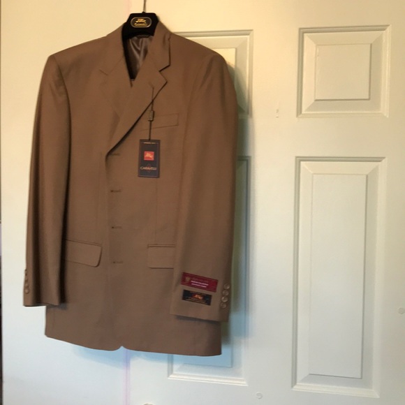 Caravelli | Suits & Blazers | Mens Caravelli Tan Twopiece Suit | Poshmark